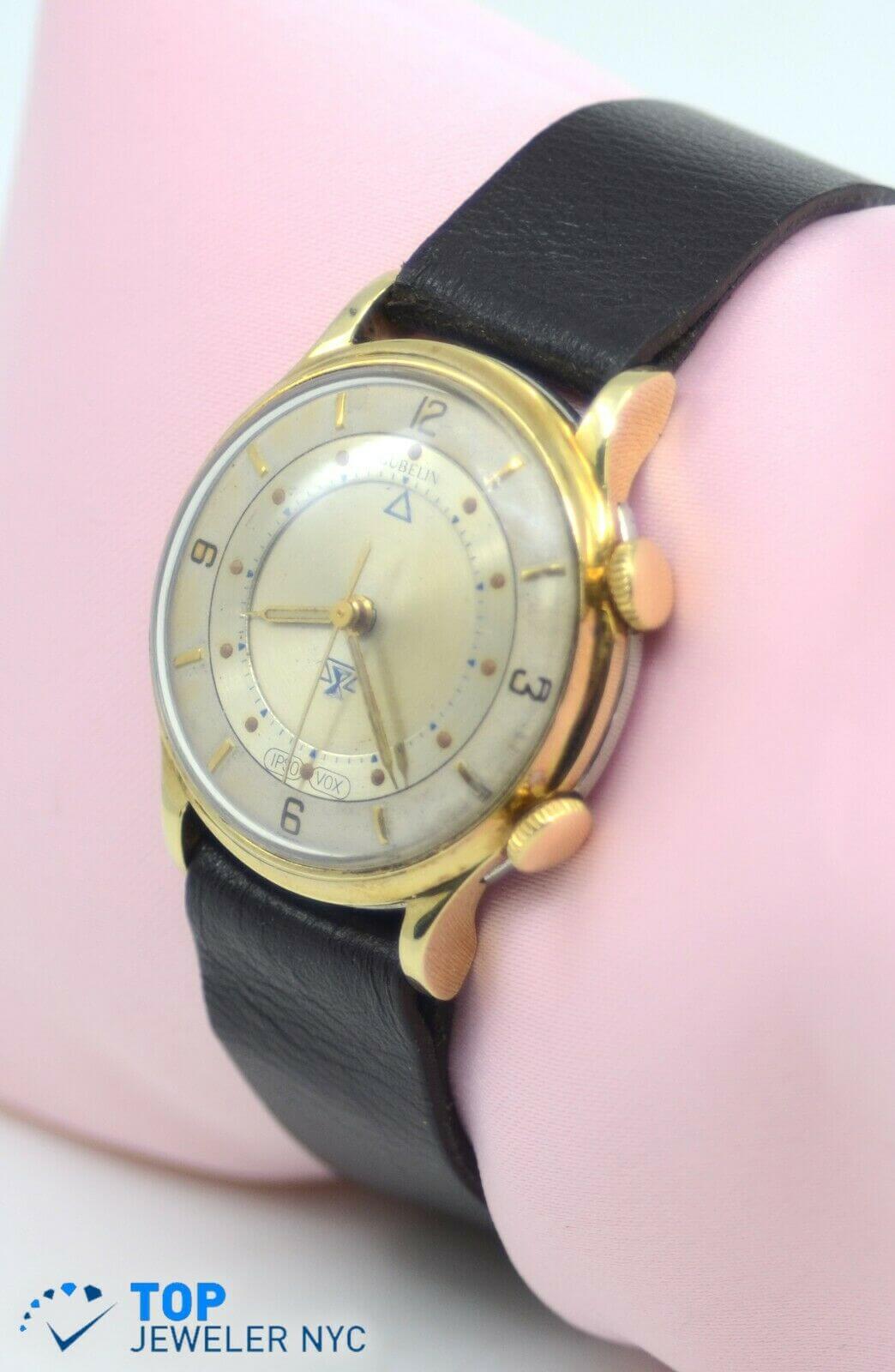 Vintage Gubelin 18K Gold Plated Watch – Top Jeweler NYC