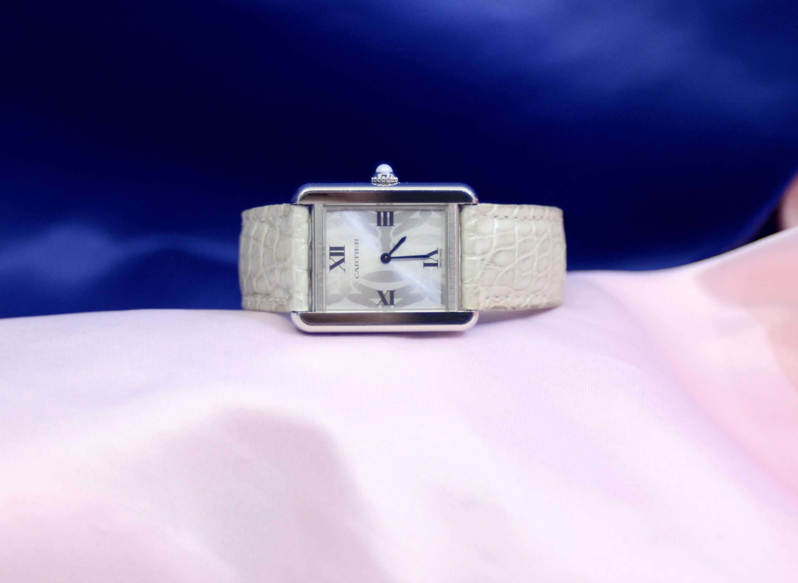 Cartier Tank Solo 2716 Stainless steel watch – Top Jeweler NYC