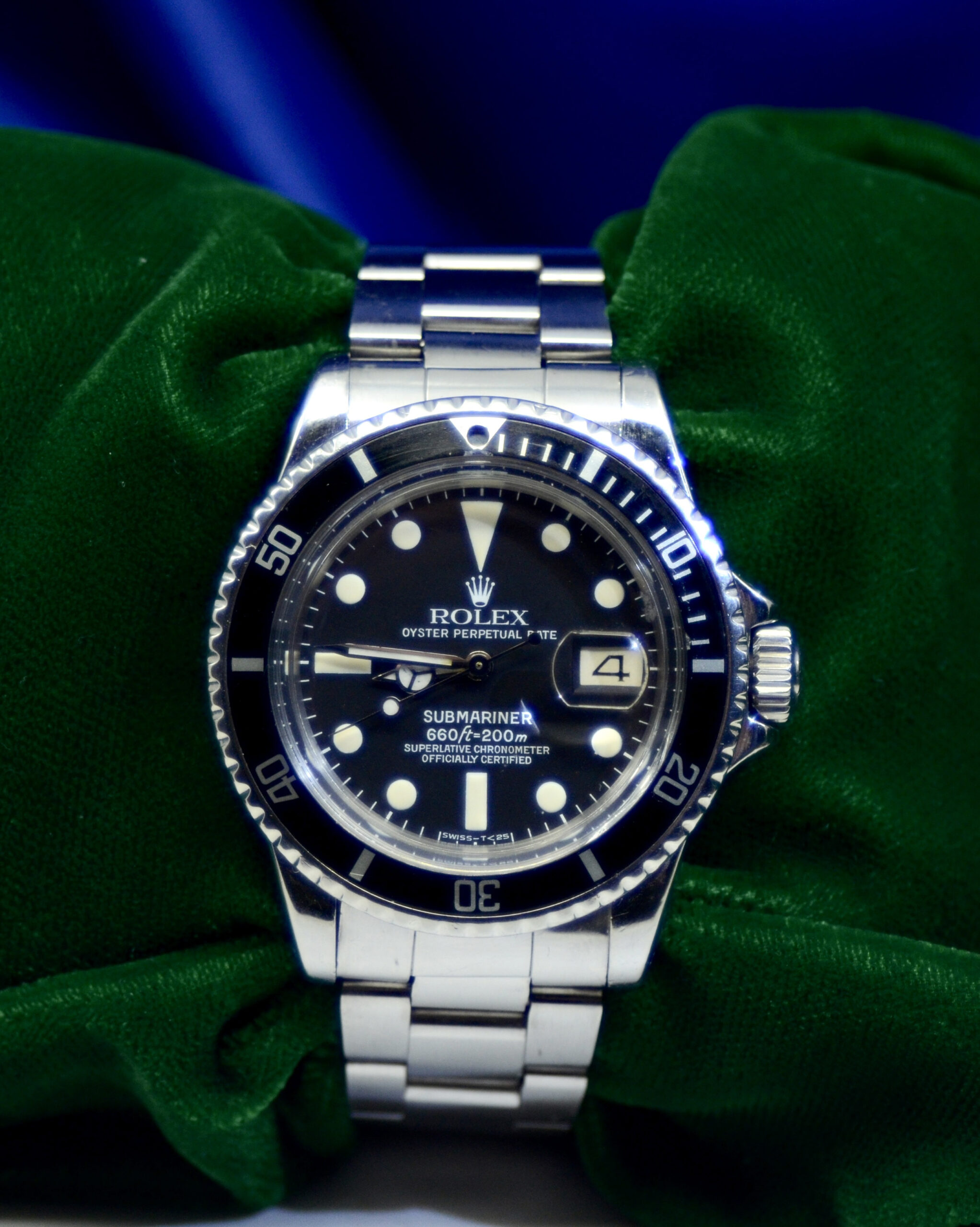 Rolex OysterPerpetual Date SUBMARINER Stainless Steel watch – Top ...
